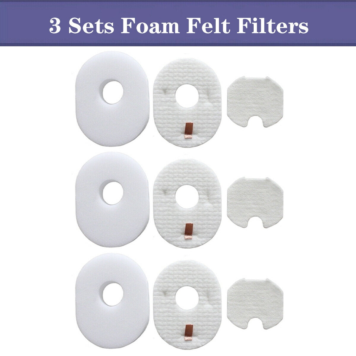 Filters For Shark Rocket HV300 HV301 HV302 HV305 HV310 UV450 Vacuum ...