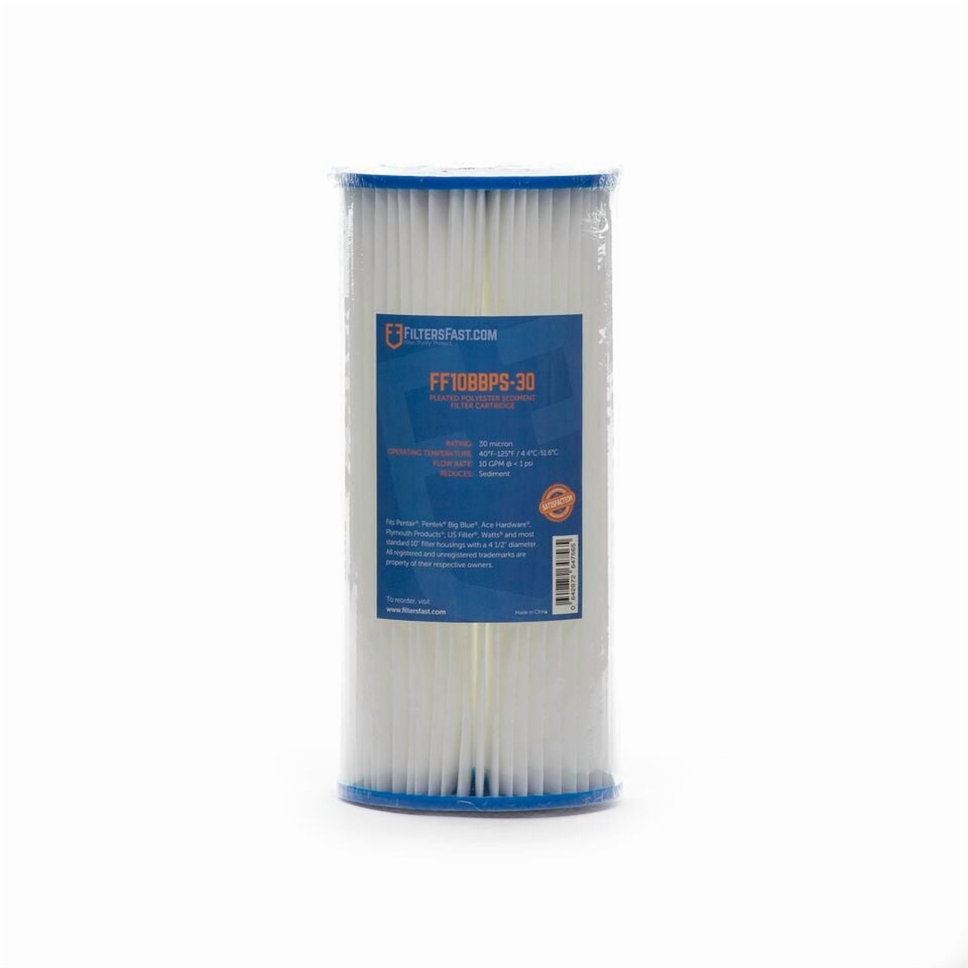 FiltersFast FF10BBPS-30 Replacement for Pentek R30-BB - Walmart ...