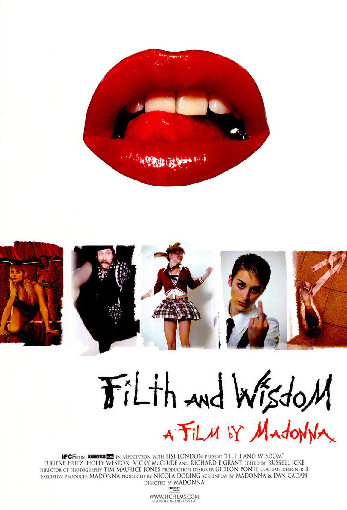 Filth and Wisdom - movie POSTER (Style A) (27" x 40") (2008) - Walmart.com