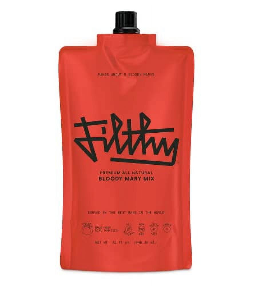 Filthy Bloody Mary Mix, Premium Cocktail Mixer, All-Natural, Travel ...