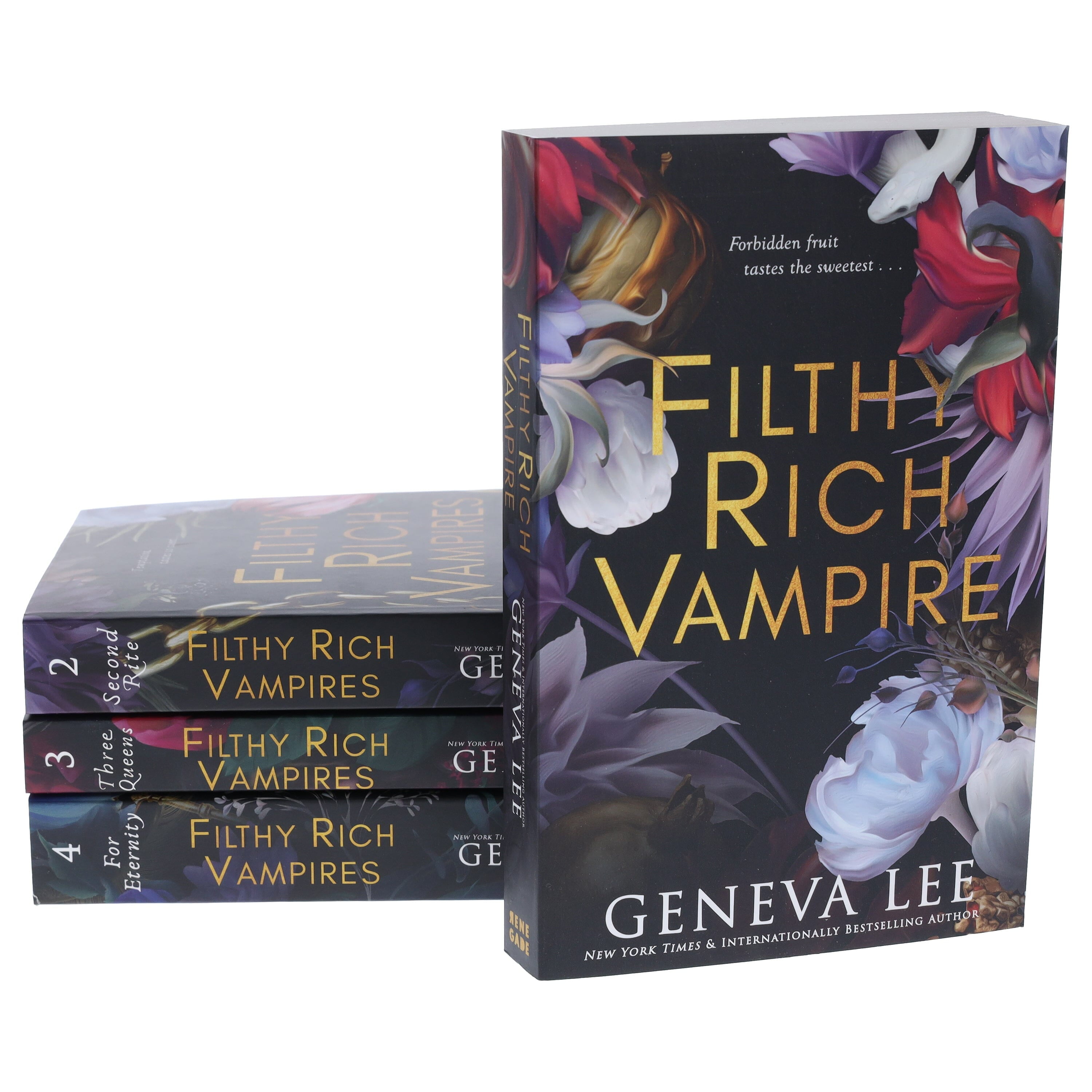 Filthy Rich Vampires Series By Geneva Lee 4 Books Collection Set ...