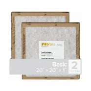 Percisionaire EZ Flow II 20x20x1 Fiberglass Disposable Furnace Filter ...