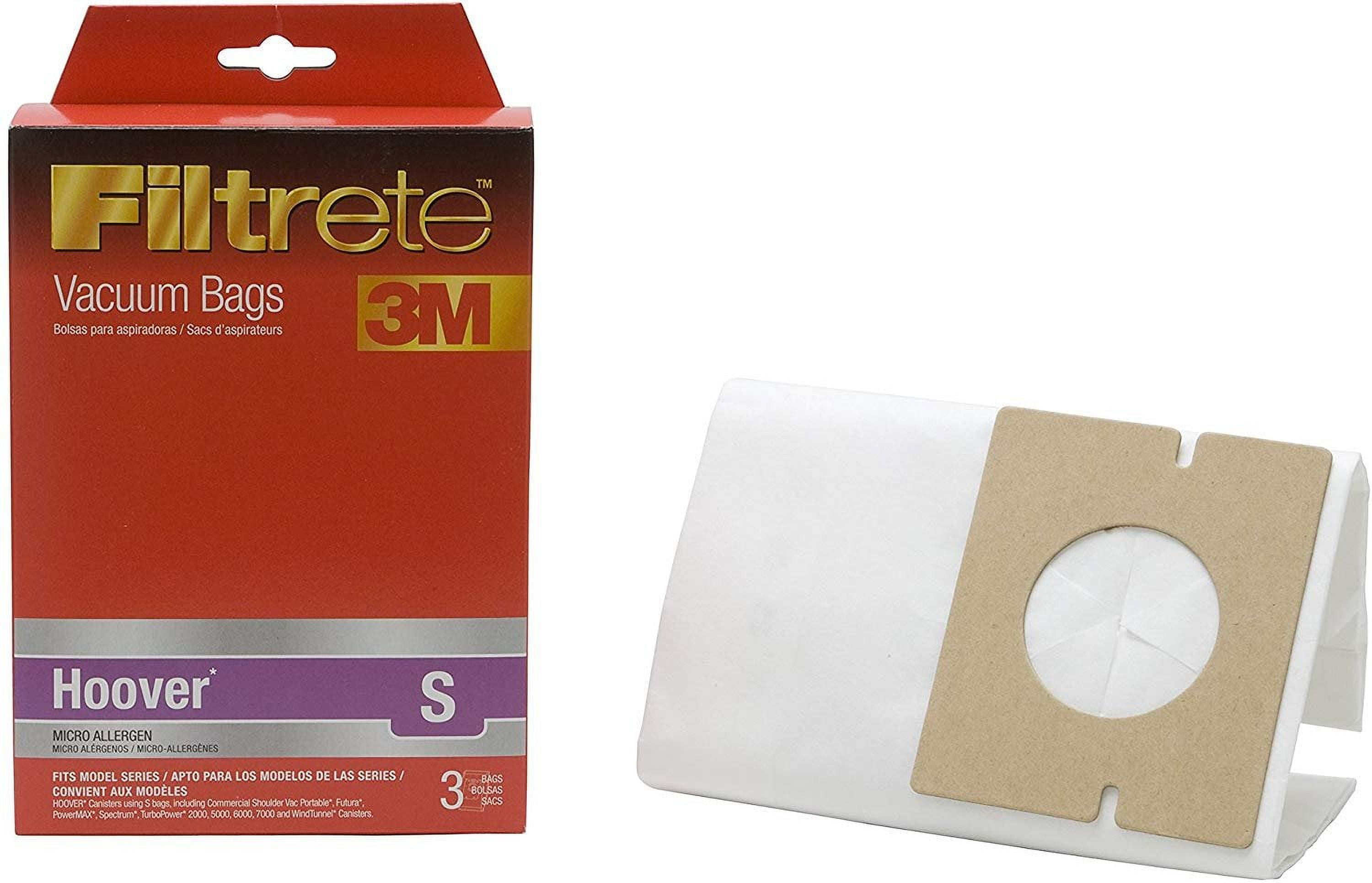 3M Filtrete Hoover S Micro Allergen Vacuum Bag - Walmart Business Supplies