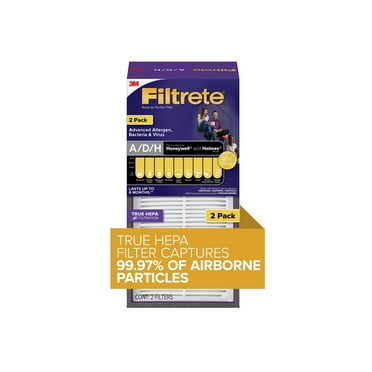 Filtrete Allergen Reduction HEPA-Type Room Air Purifier Filter, F2 ...