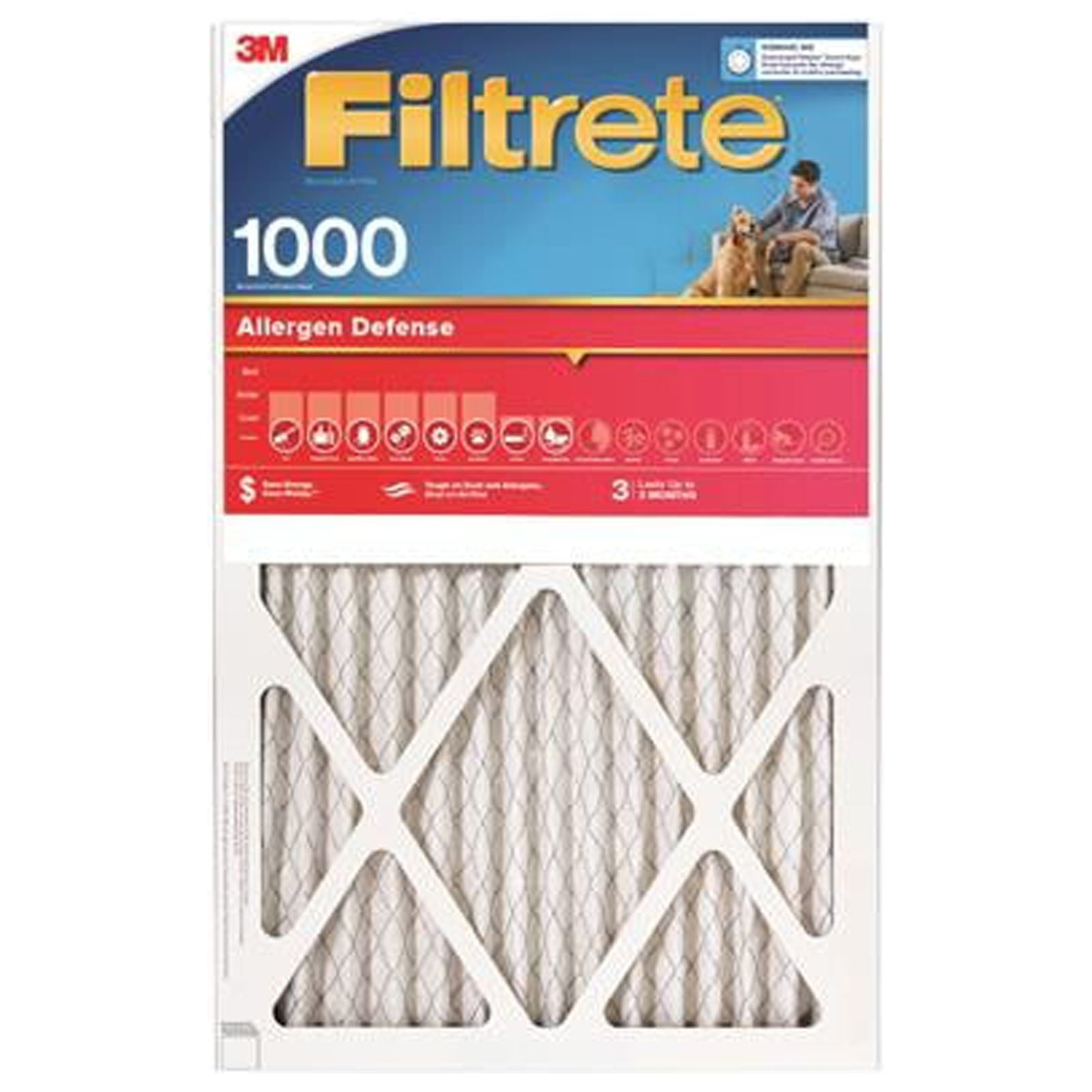 3m Company 20x25x1 Filtrete Filter 6 Pack - Walmart.com