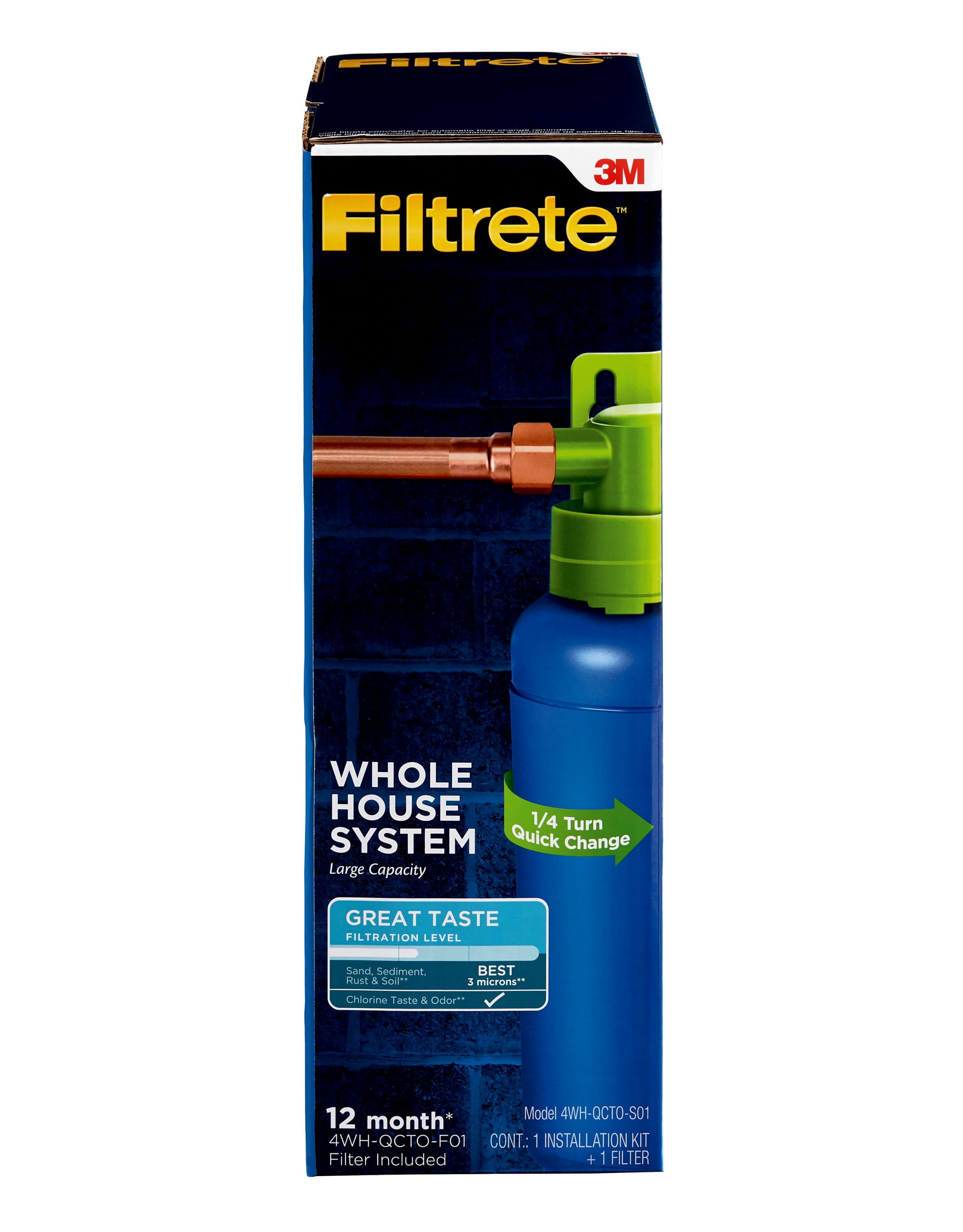 Filtrete High Performance Whole House Sanitary Quick-Change Filter ...