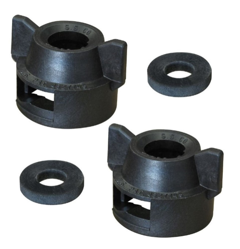 Fimco 7771956 1/2 in. Spray Nozzle Caps Black, 2-Pack - Walmart.com