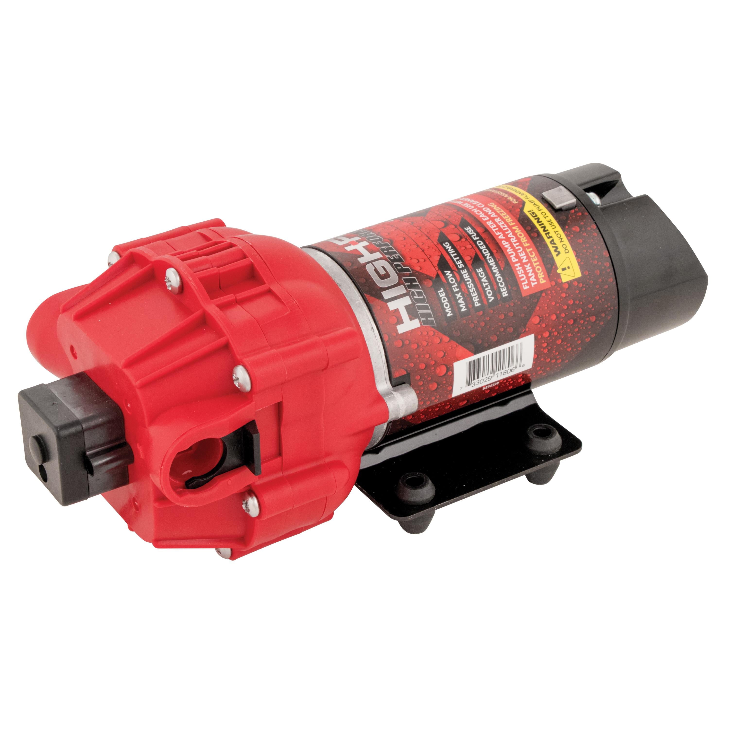Fimco High Flo 12V Electric Sprayer Pump, High Performance, 4.5 GPM, 60 ...