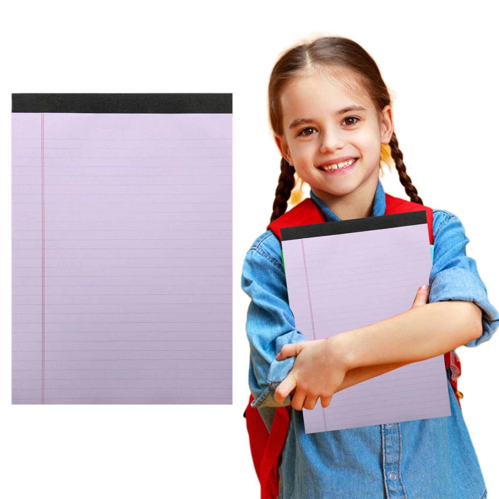 Fimeskey College Ruled Blue Note Pads Extra Large Notebook 295x214mm ...