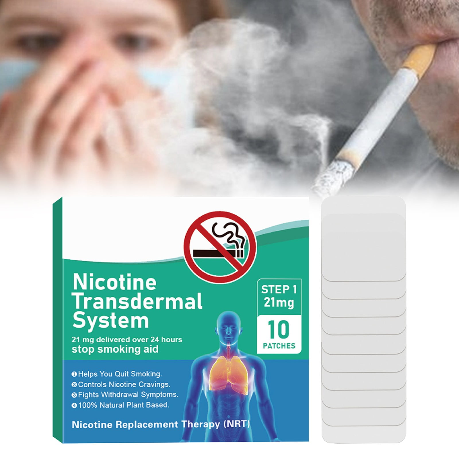 Fimeskey Patch Step 21 Mg Patch Provides 30 Counts Of Transdermal Patch ...