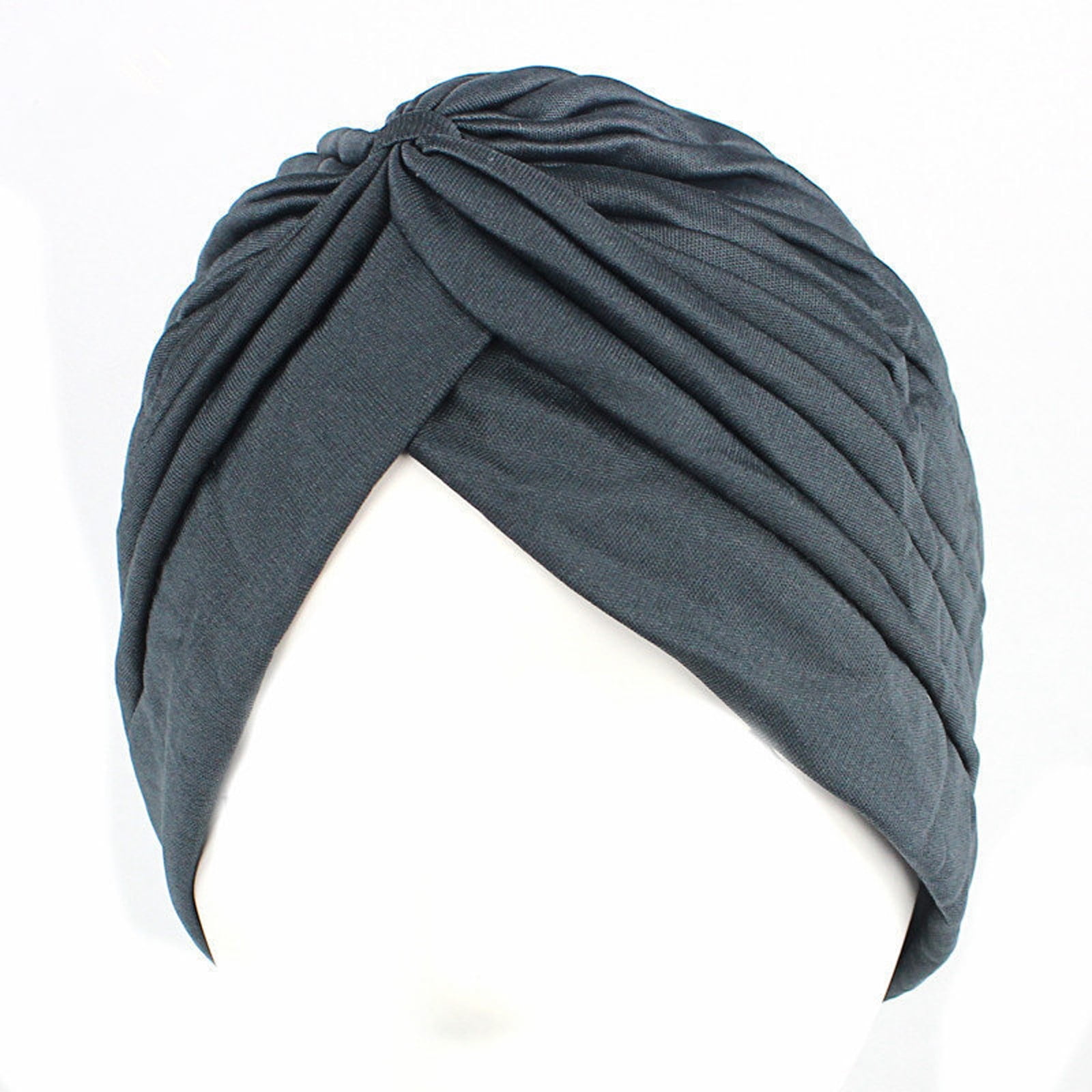Fimkaul Head Wraps for Women 1 Stretch Pleated Headwraps Assorted ...