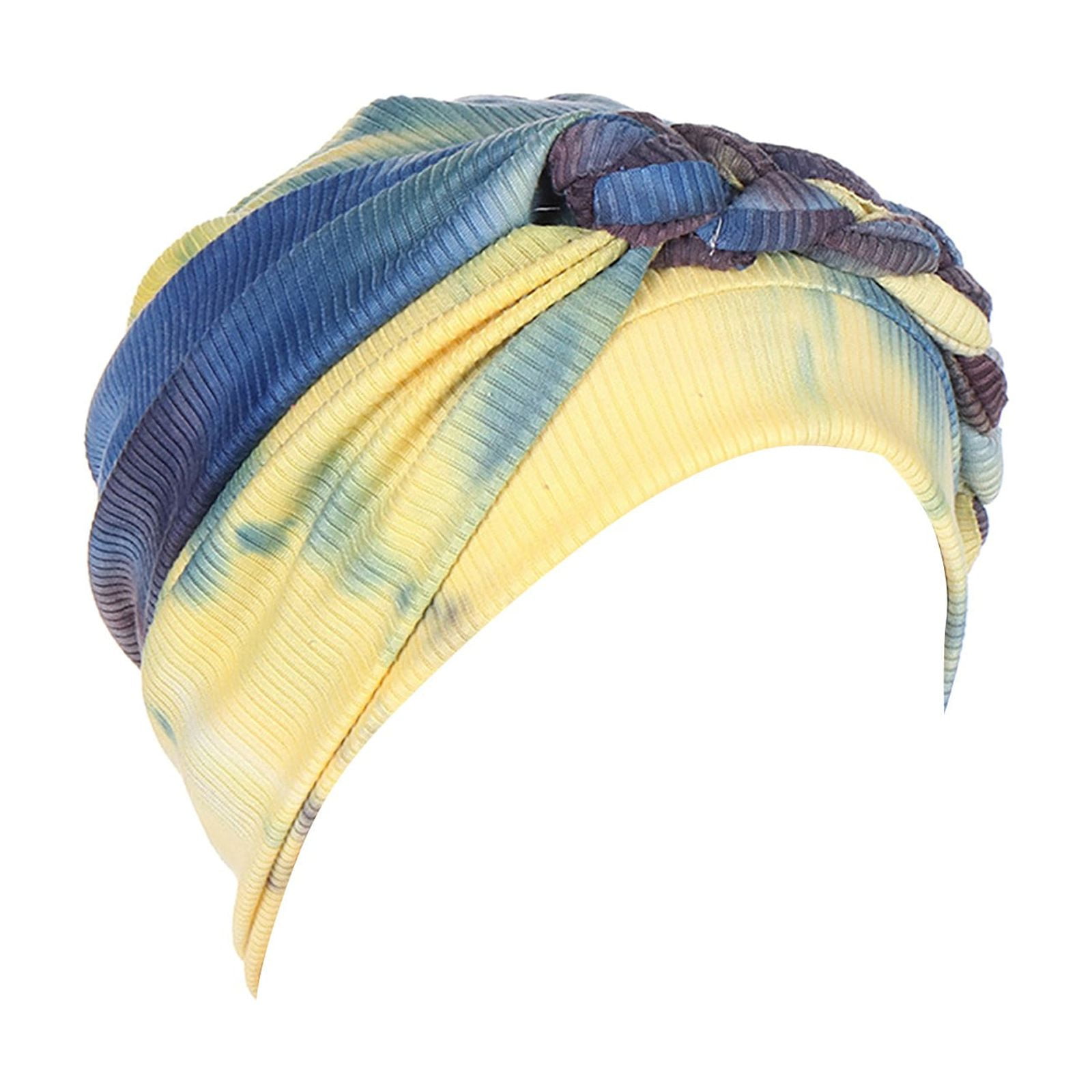 Fimkaul Head Wraps for Women Eid Al Fitr Tie Dyed Drawstring Multi ...