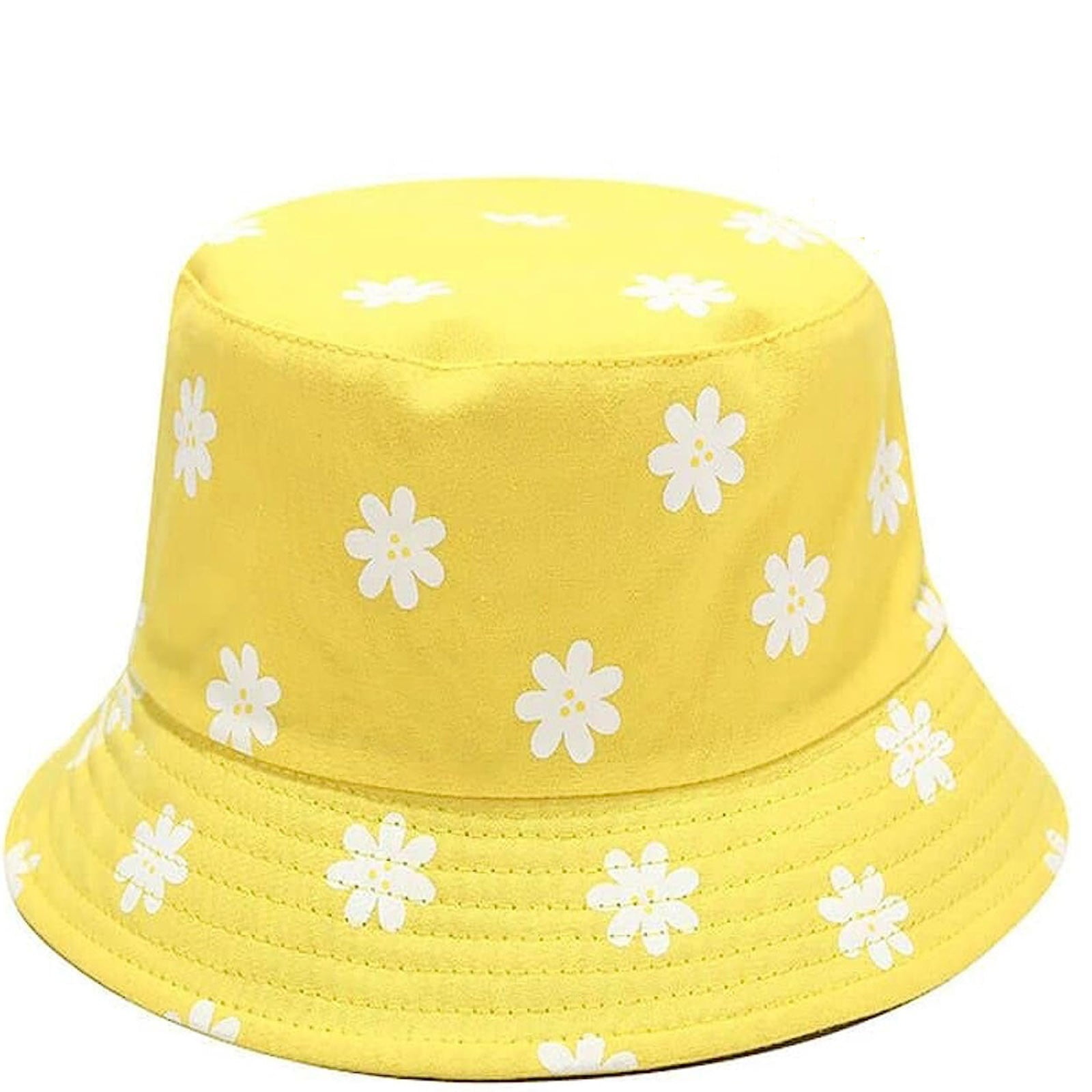 Fimkaul Summer Kids Bucket Hat Caps Double Reversible Foldable Outdoor ...