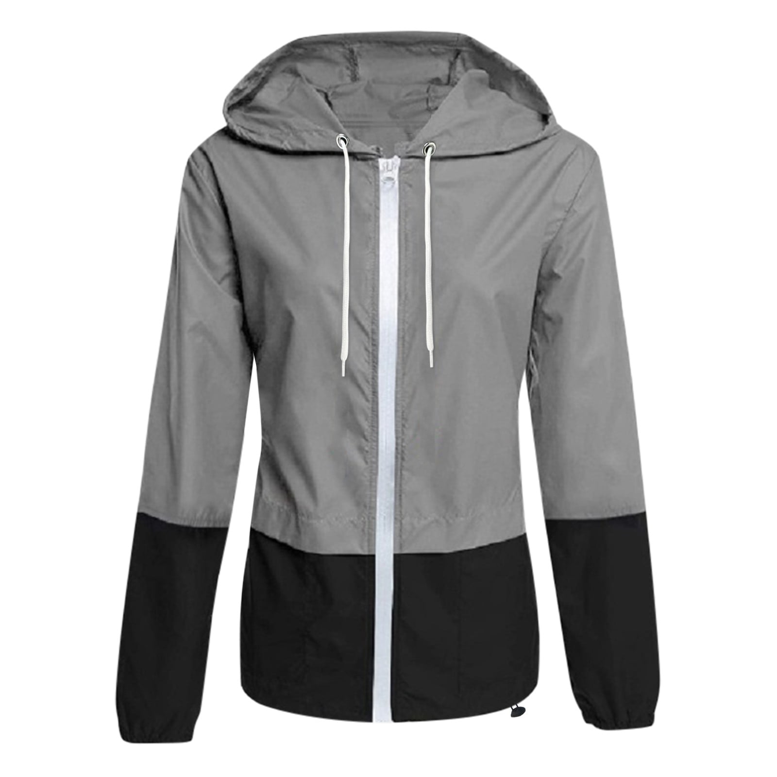 Fimkaul Women's Jacket Coats Winter Fall Plus Size Long Sleeve Casual ...