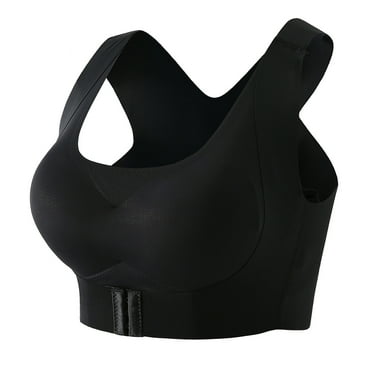 Athletic Works Women's Plus Size Zip Front Sports Bra - Walmart.com