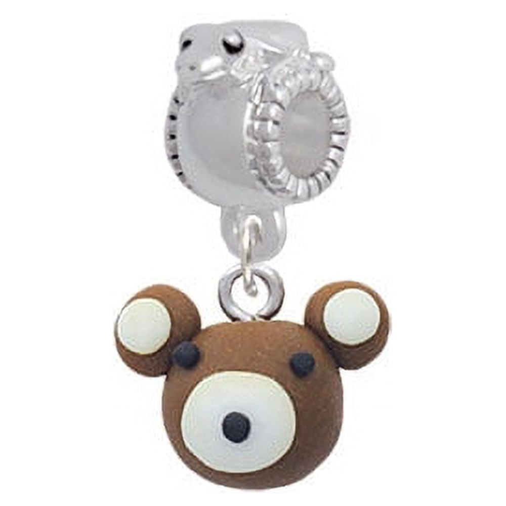 Fimo Clay Teddy Bear - Frog Charm Bead - Walmart.com
