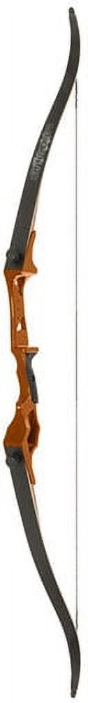 Fin-Finder 81411 Bank Runner Bowfishing 58" RH 20lb Orange Recurve Bow ...