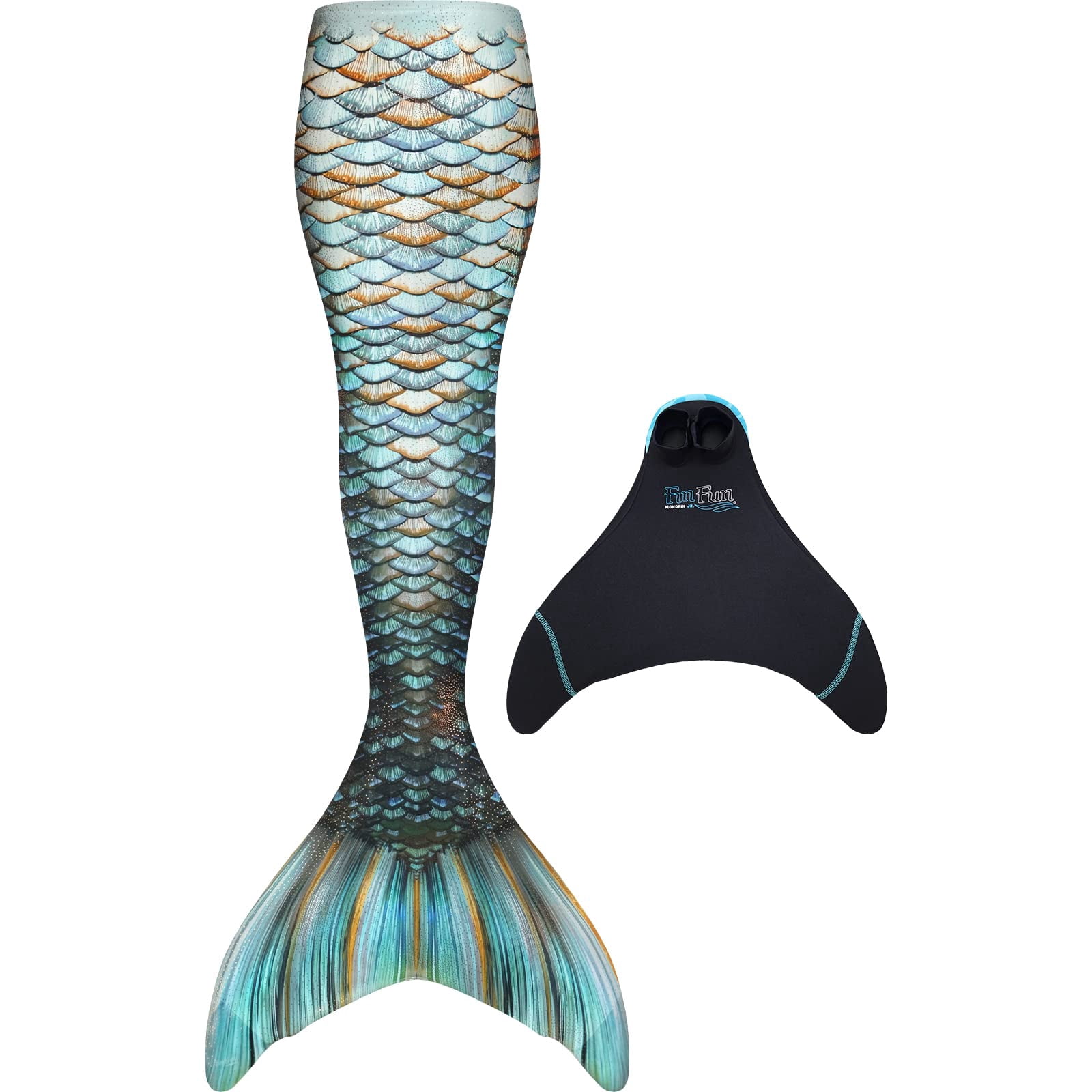 Fin Fun Limited Edition Mermaid Tail for Swimming for Girls and Kids ...