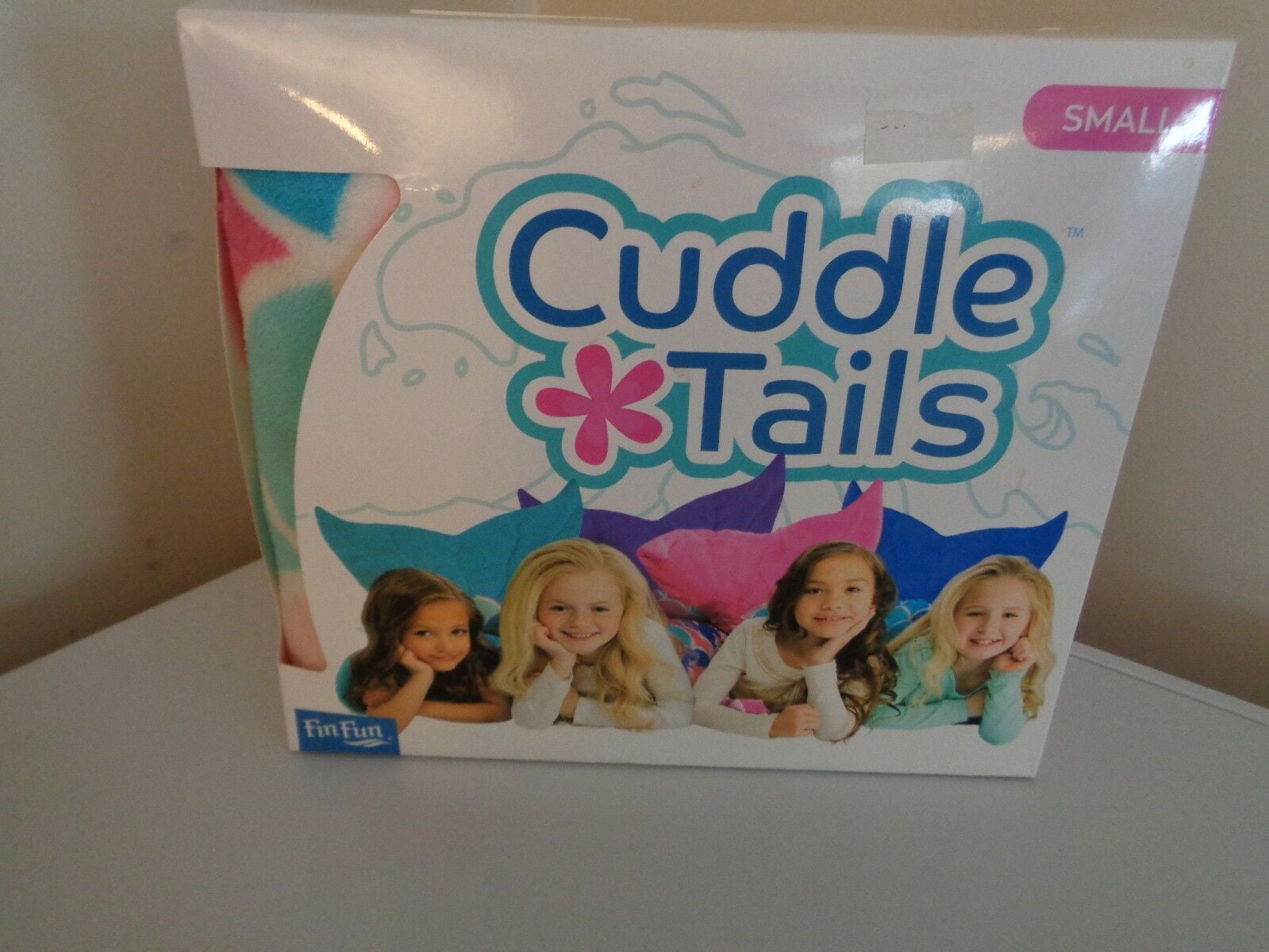 Fin Fun MERMAID Tail Blanket CUDDLE TAILS Color: BLUE WAVE 53 ...