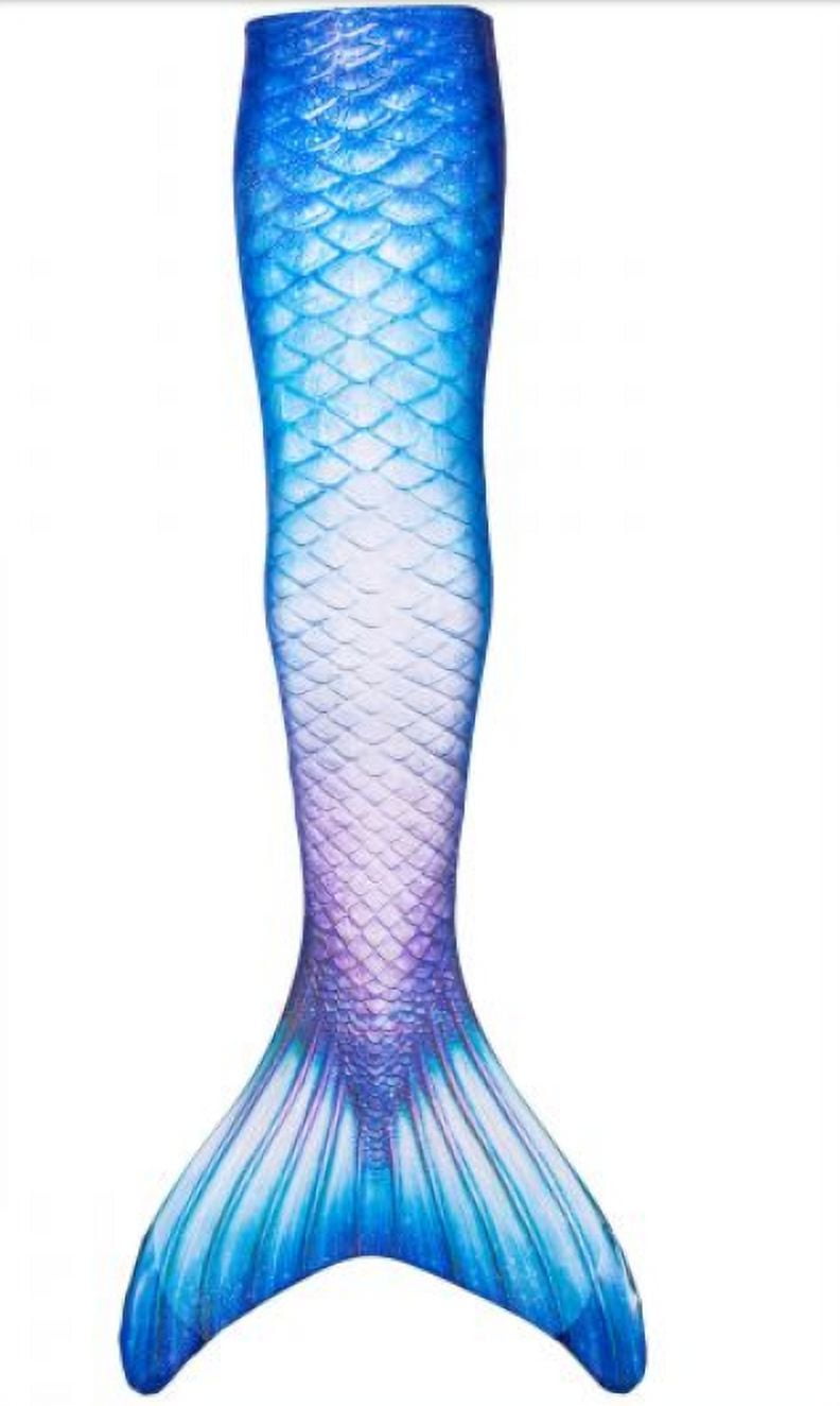 Fin Fun Mermaid Tail with Monofin - Kids 10 - Blue Lagoon - Walmart.com