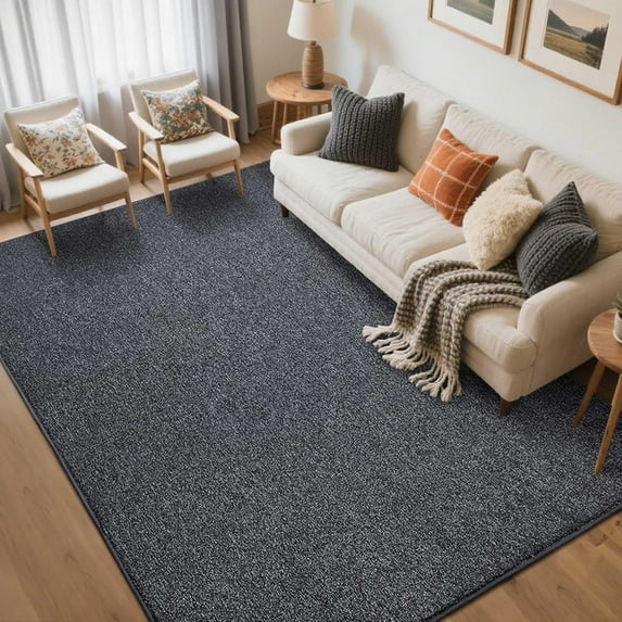 FinRèc 5x7 Washable Area Rugs for Bedroom Living Room, Low Pile Thin ...
