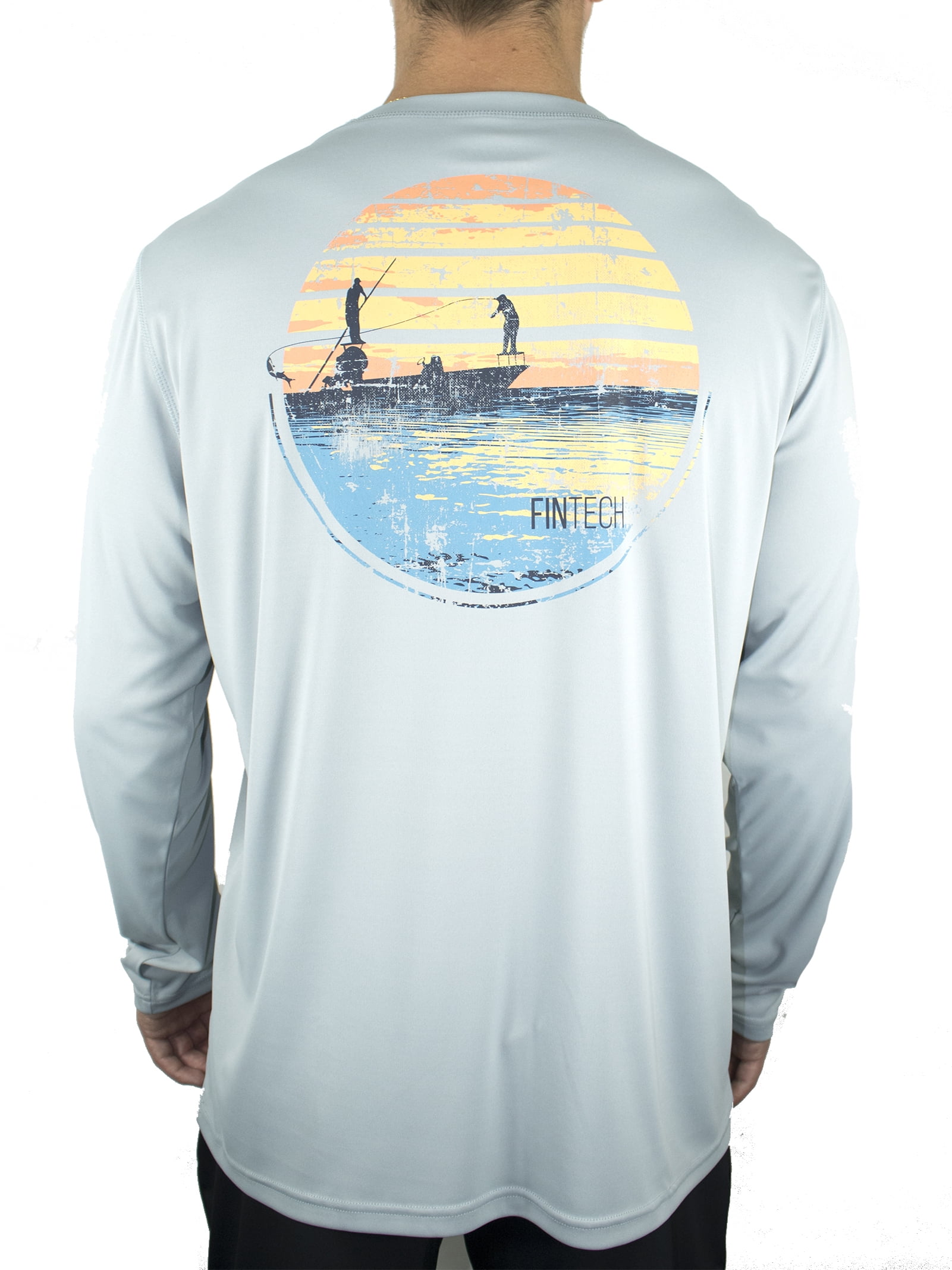 FinTech Men's LS UV "Flats Fishing" - Walmart.com