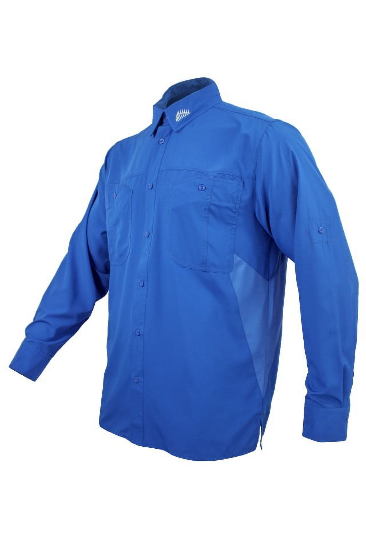 FinTech Men's LS Elite Angler Shirt - Small - Lightweight, Breathable ...