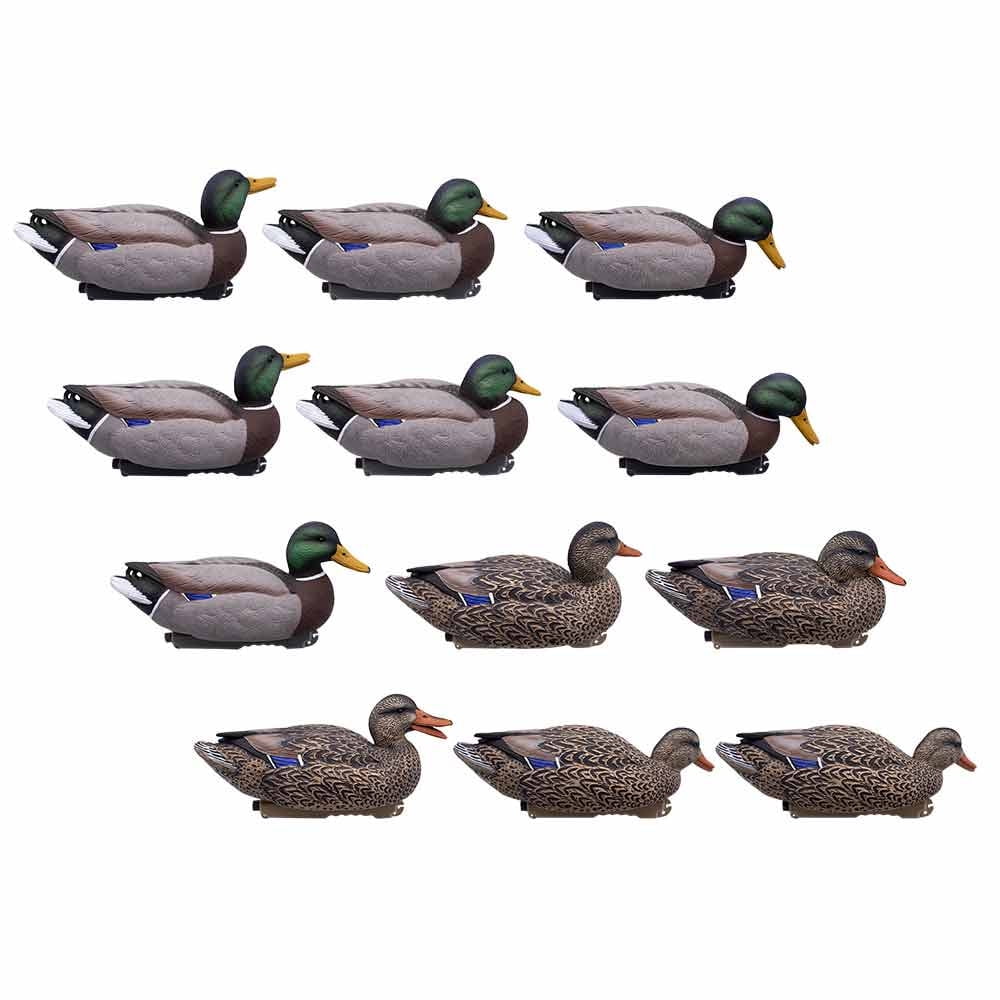 Final Approach HD Series Floating Mallard Duck Decoys - 12 Pack ...