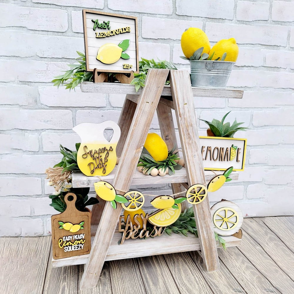 Final Clearance! Tiered Tray Decor Set Farmhouse Farm Tiered Tray Decor ...