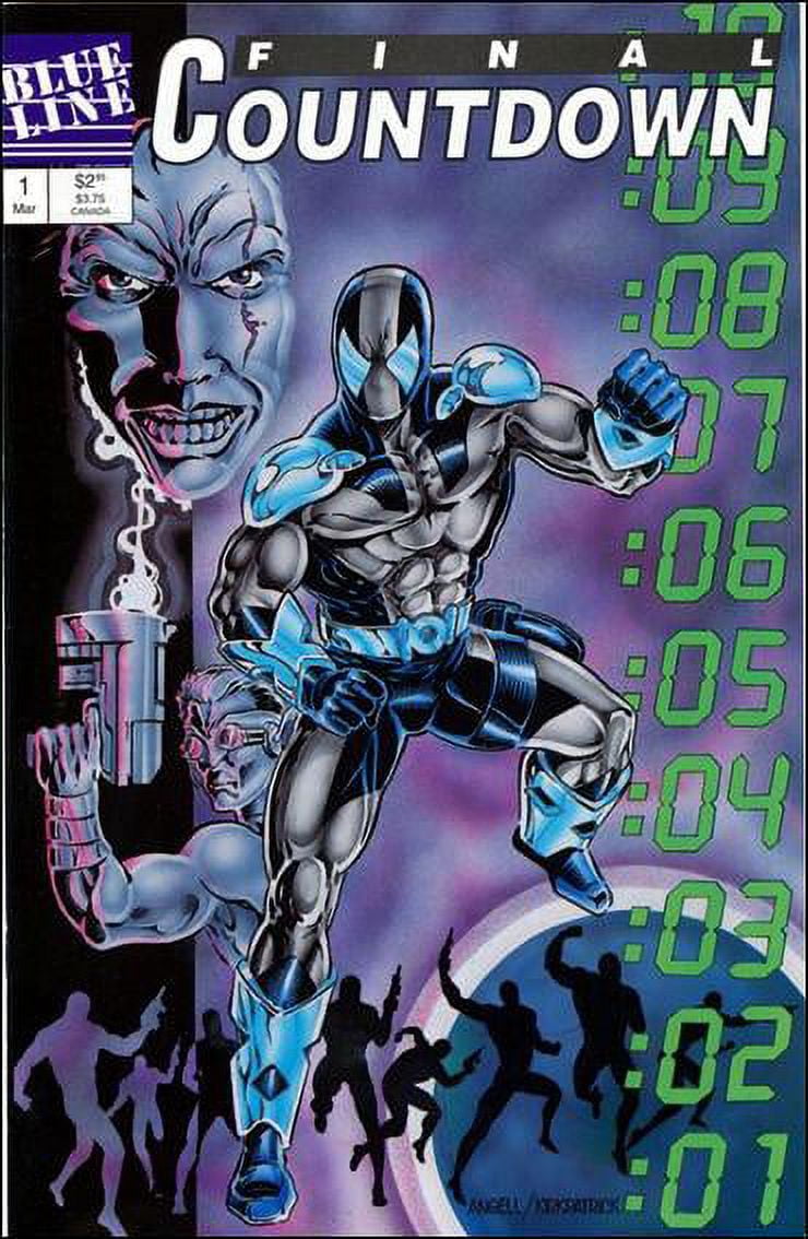 Final Countdown #1 VF ; Blue Line Comic Book - Walmart.com