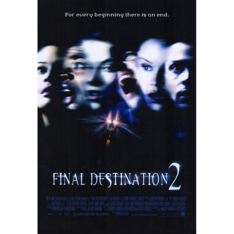 Final Destination 2 Movie Poster (11 x 17) - Walmart.com