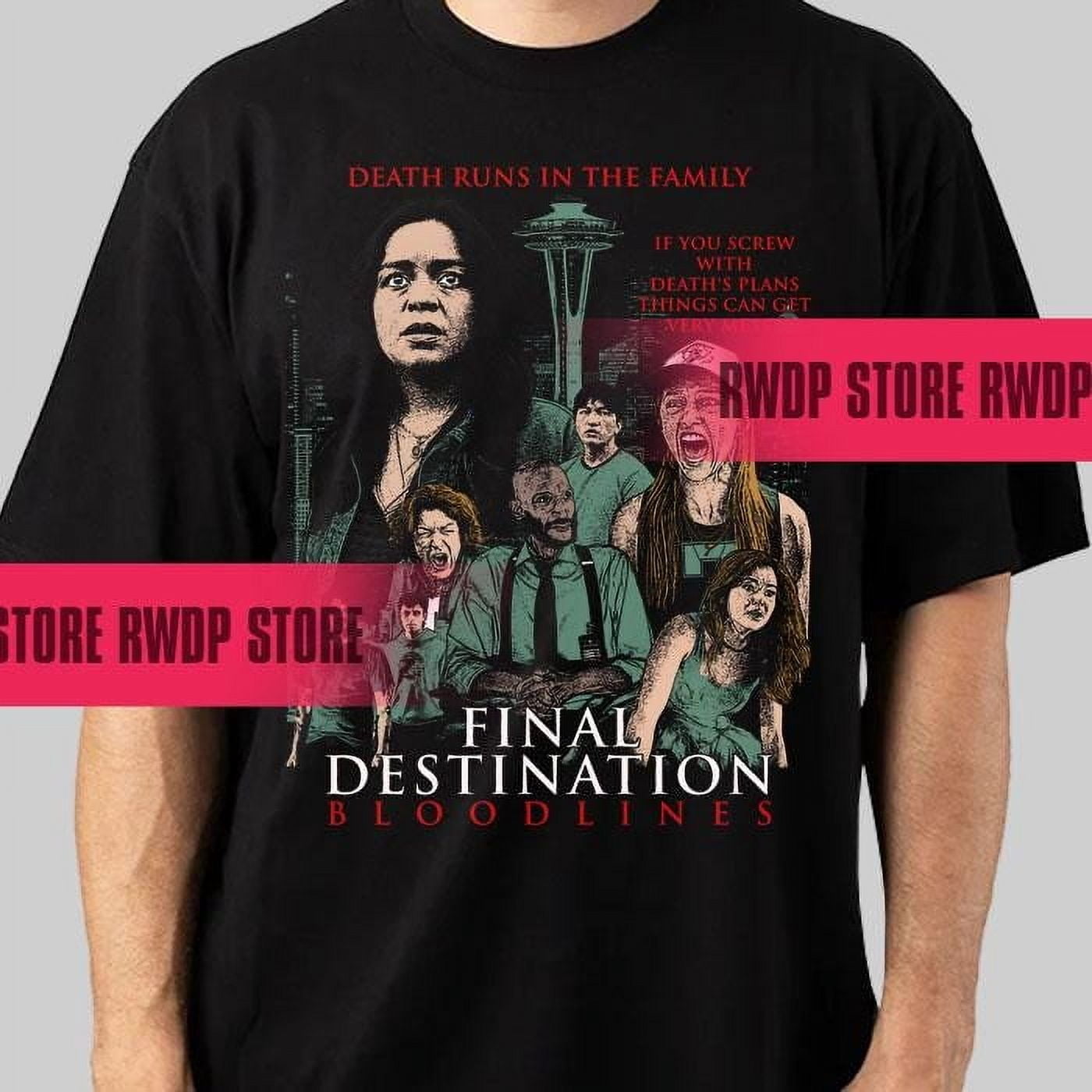 Final Destination Bloodlines Movie T-shirt (2025) Unisex Horror Film ...