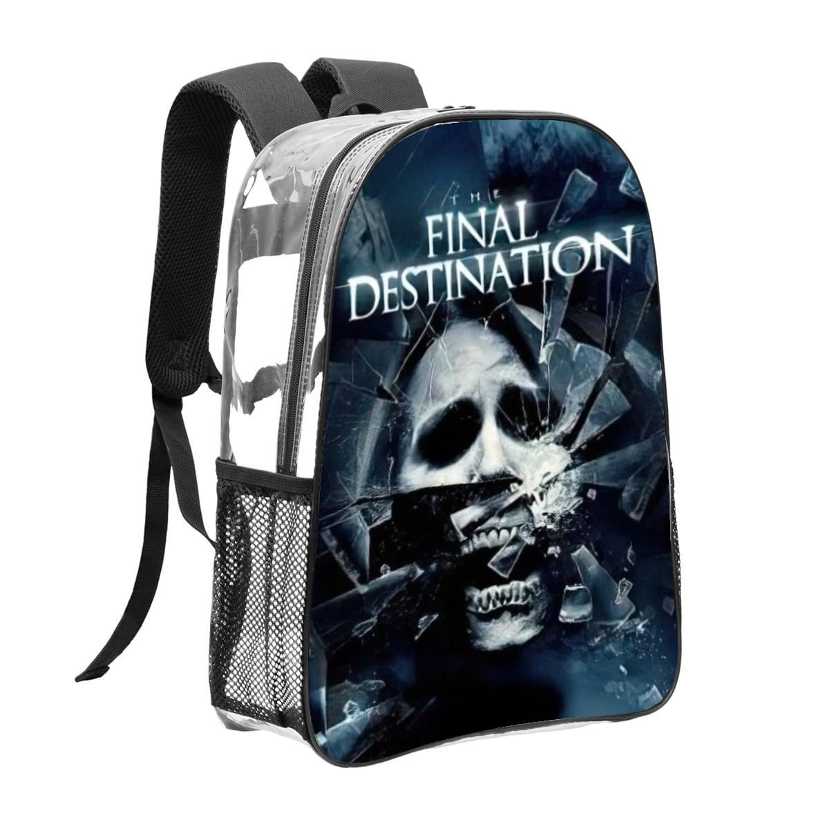 Final Destination Bloodlines Pattern Transparent Backpack Lightweight ...
