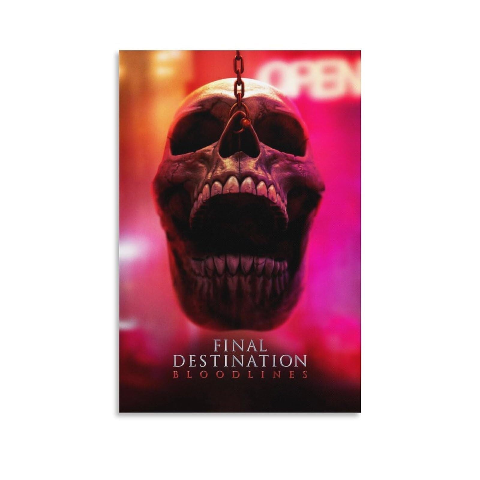Final Destination Bloodlines Series Poster Canvas Wall Art Movie Poster ...