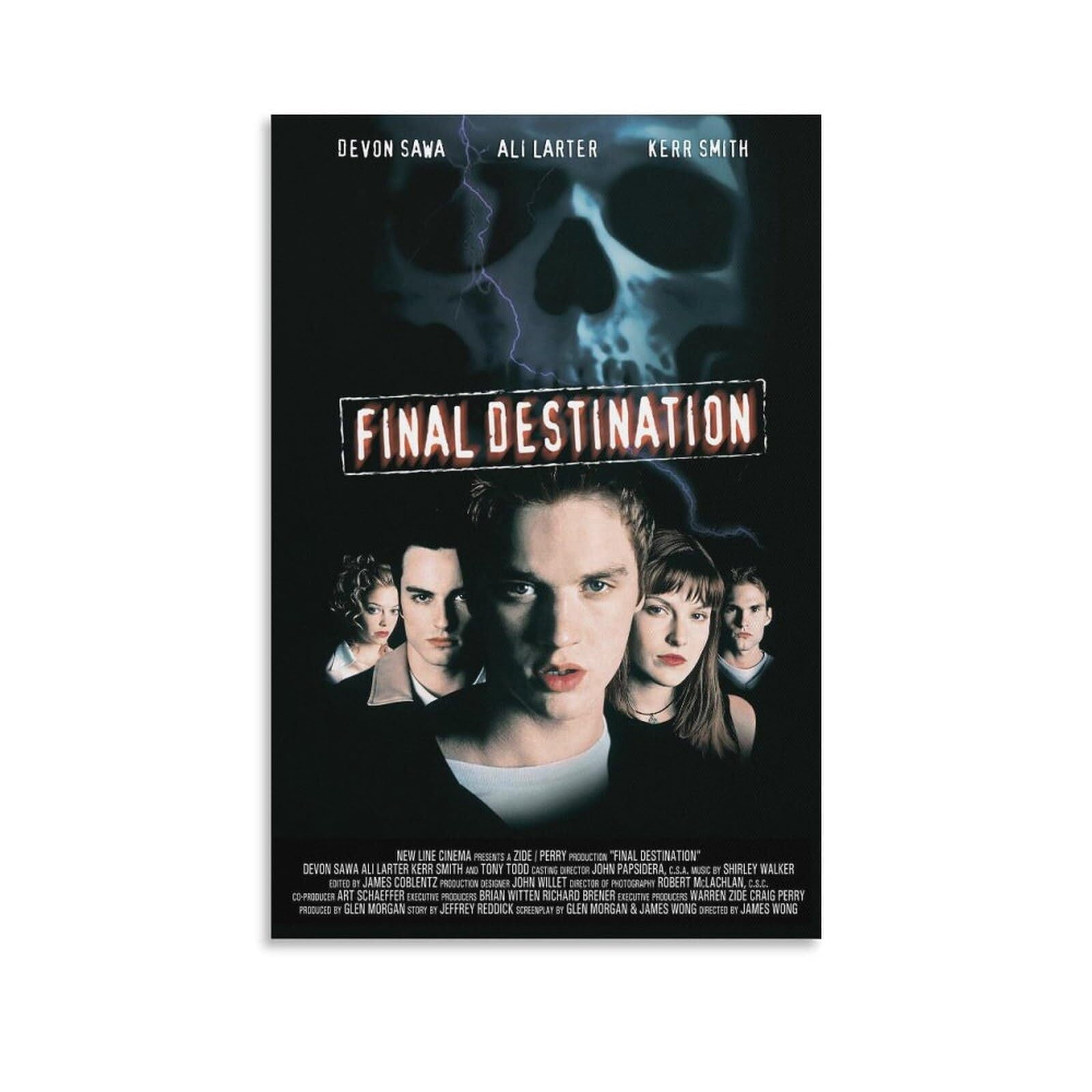 Final Destination Film Art Posters Campaign Canvas Wall Art Poster ...