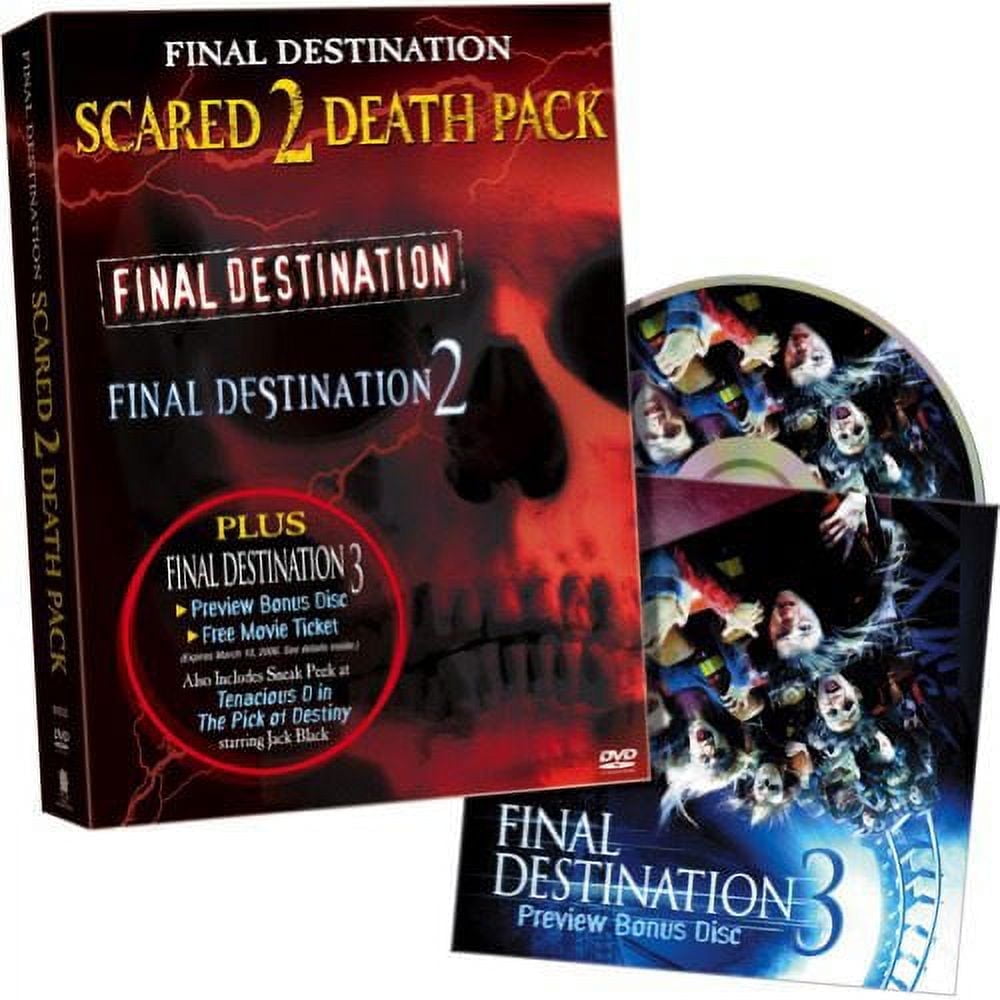 Pre-Owned Final Destination: Scared (2 Pack) (Full Frame, Widescreen ...