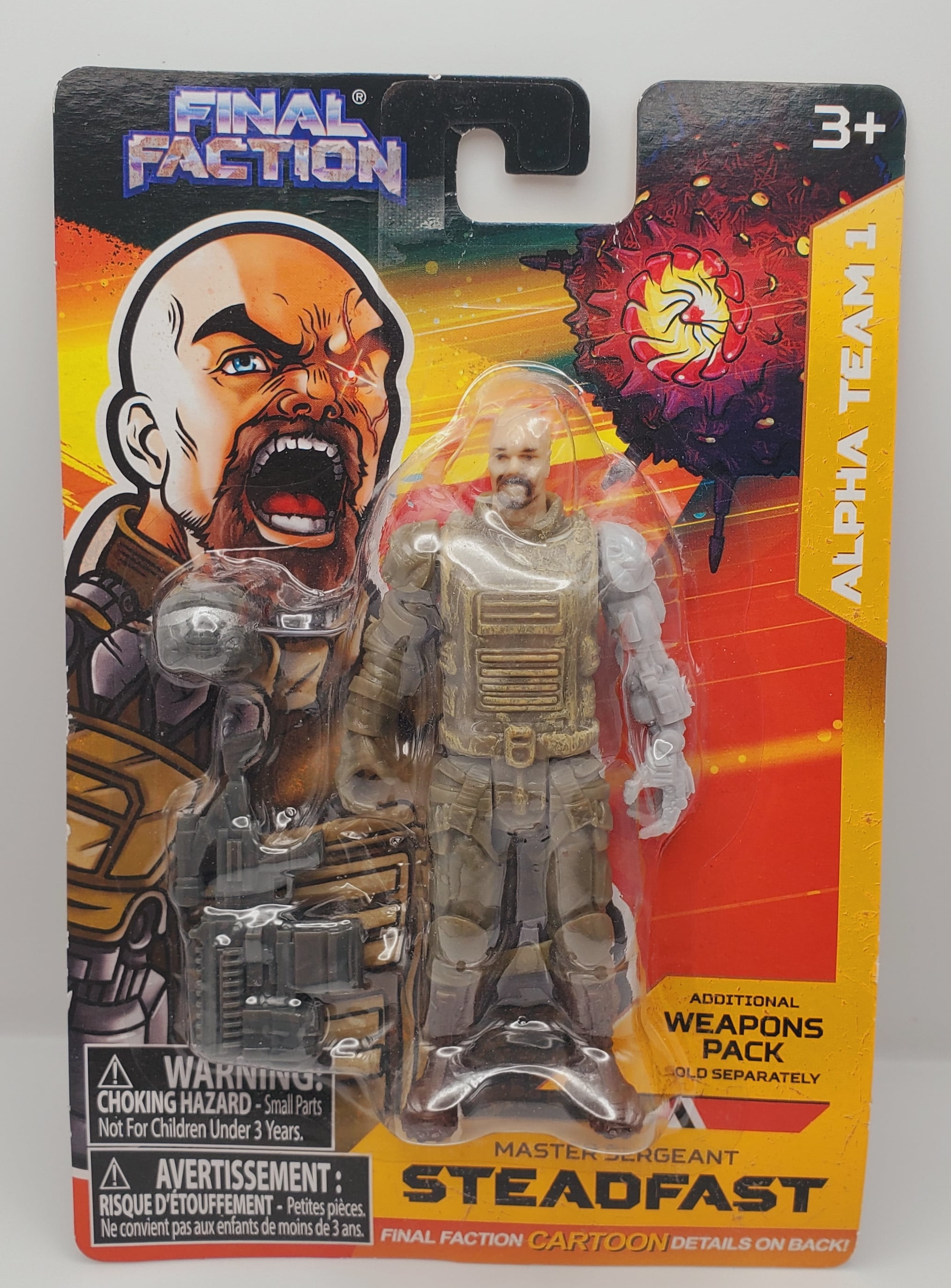 Final Faction Alpha Team 1 Master Sergeant Steadfast New - Walmart.com Final Faction Alpha Team 1 Master Sergeant Steadfast New - Walmart.com