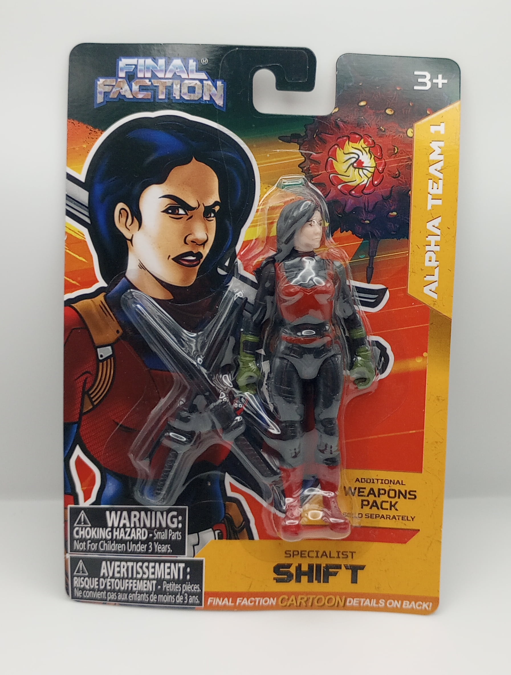 Final Faction Alpha Team 1 Specialist Shift Action Figure - Walmart.com