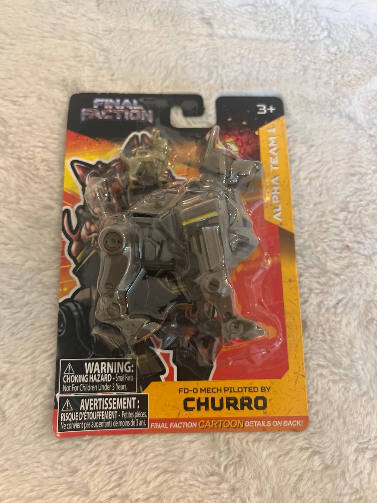 Final Faction Series 2 Alpha Team 1 CHURRO & FD-O Action Figure New ...