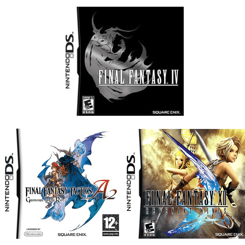 Final Fantasy 3pcs set NDS Game DS Cartridge Only,US Version - Walmart.com