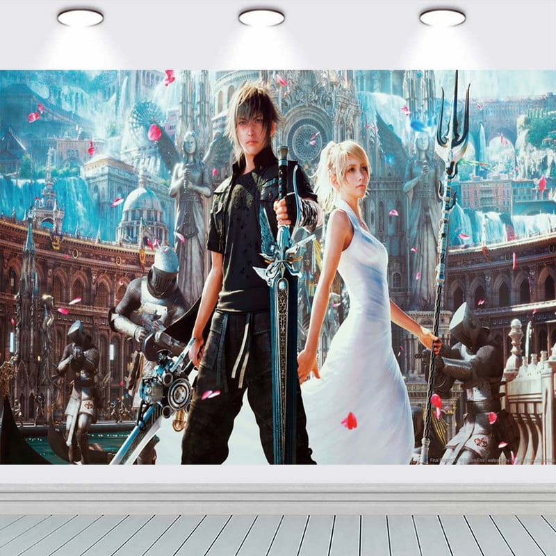Final Fantasy Background Taspestry Post Banner Backdrop Party Supplies ...