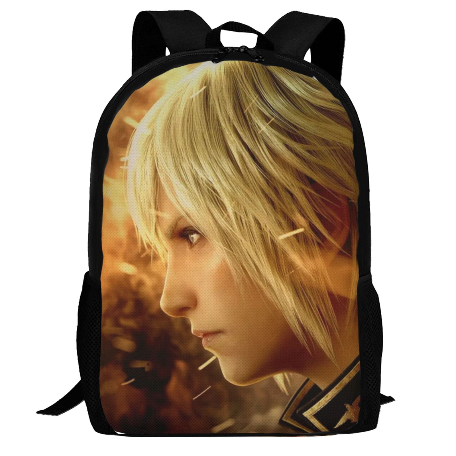 Final Fantasy Backpack, 3d Printed Laptop Backpack, Water Resistant ...