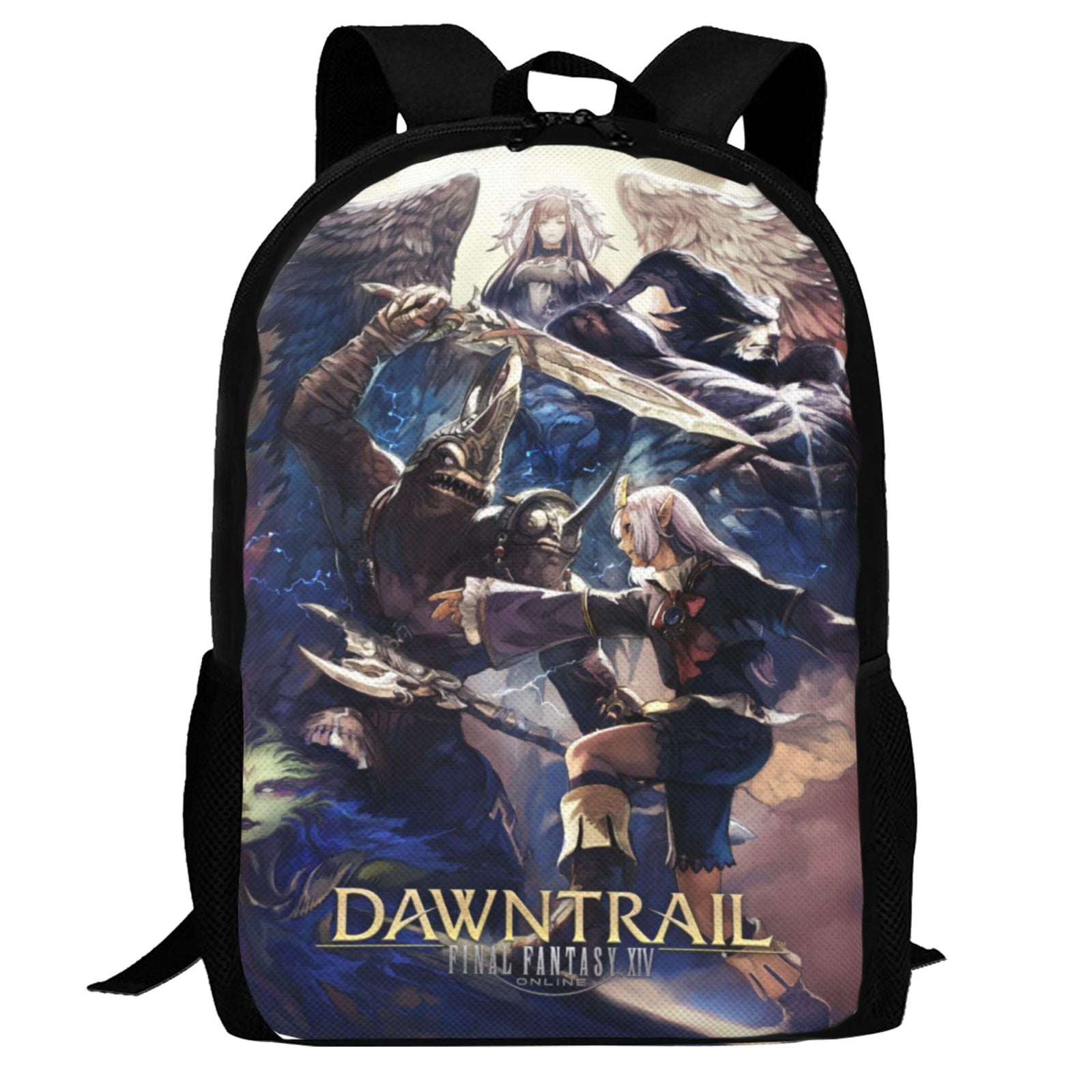 Final Fantasy Backpack, 3d Printed Laptop Backpack, Water Resistant ...