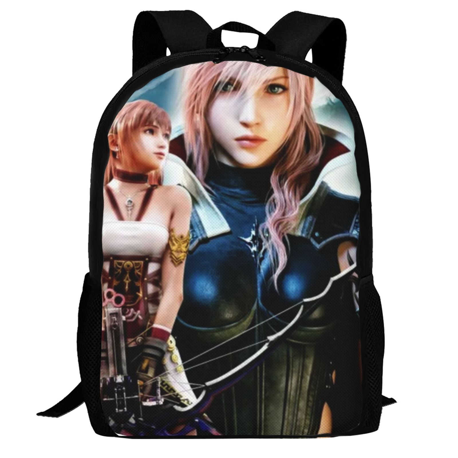 Final Fantasy Backpack, 3d Printed Laptop Backpack, Water Resistant ...