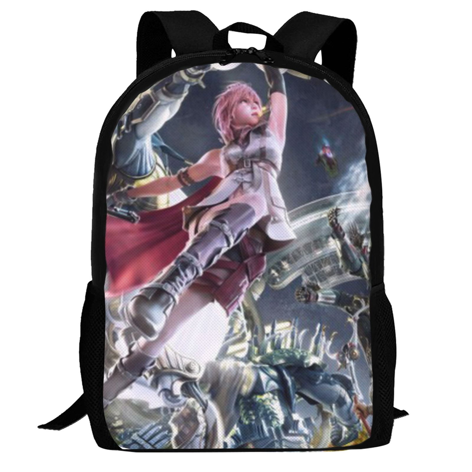 Final Fantasy Backpack, 3d Printed Laptop Backpack, Water Resistant ...