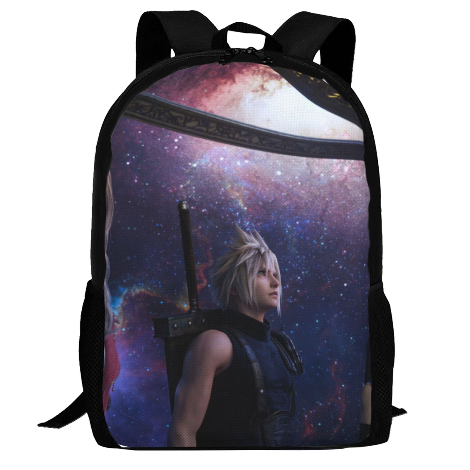 Final Fantasy Backpack, 3d Printed Laptop Backpack, Water Resistant ...