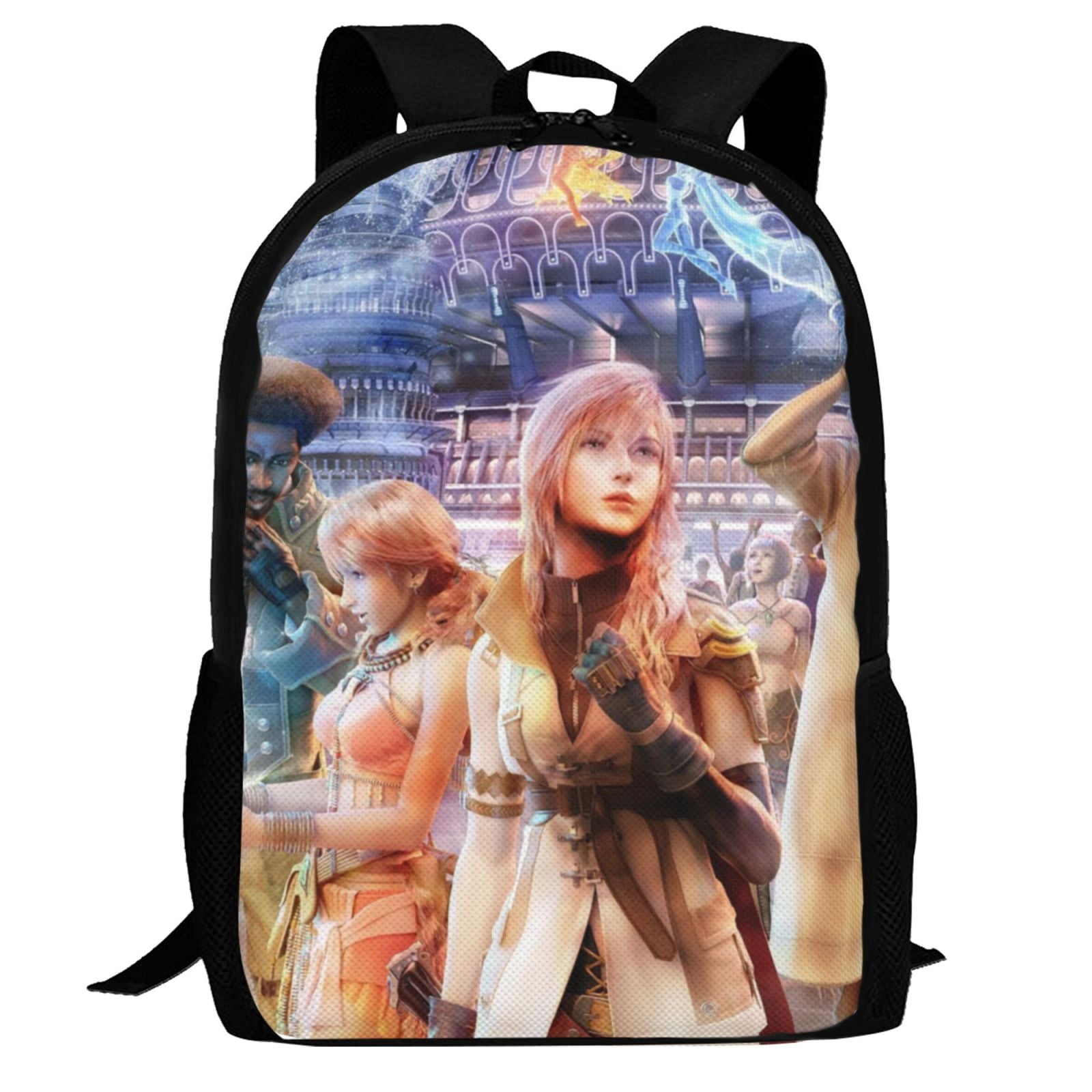 Final Fantasy Backpack, 3d Printed Laptop Backpack, Water Resistant ...
