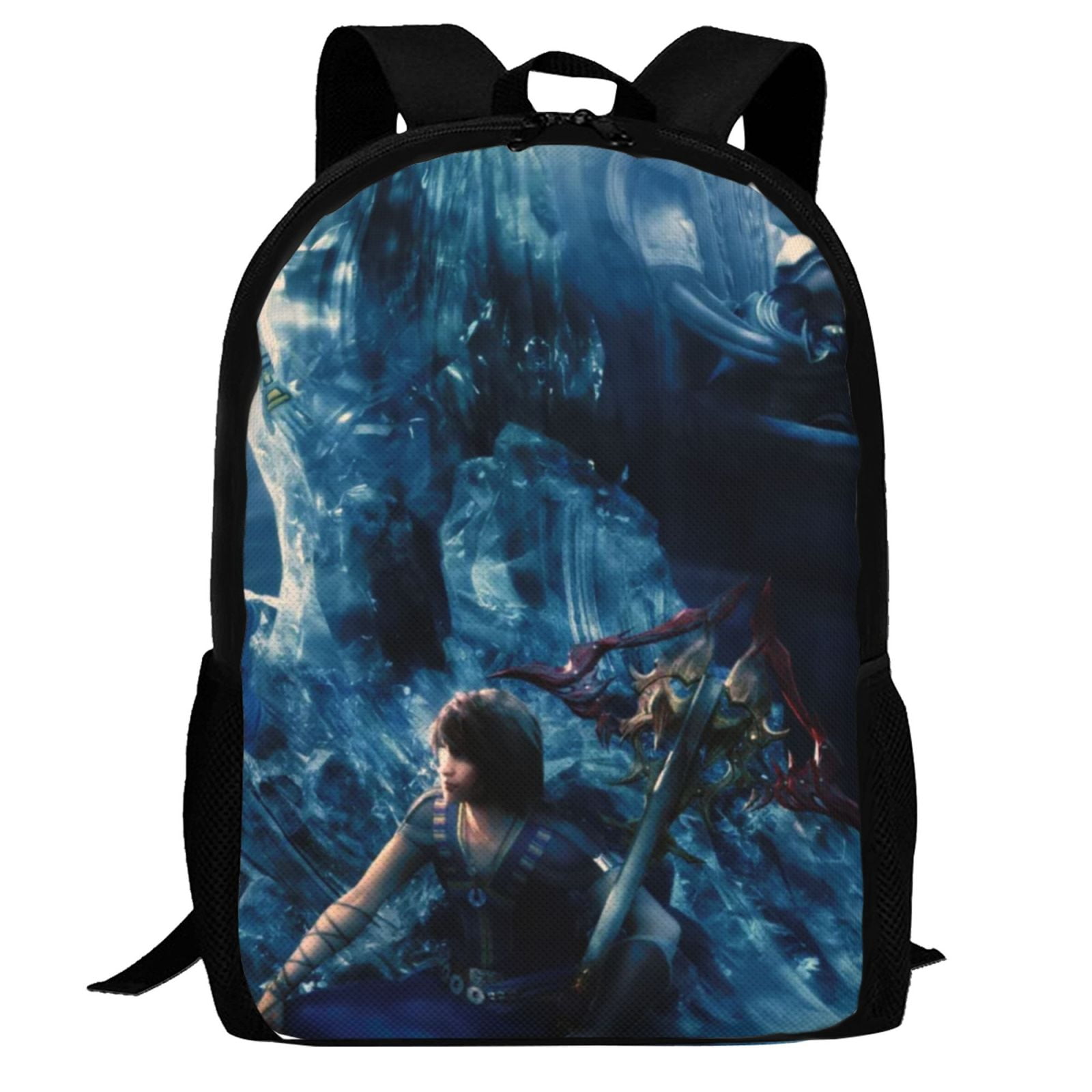 Final Fantasy Backpack, 3d Printed Laptop Backpack, Water Resistant ...