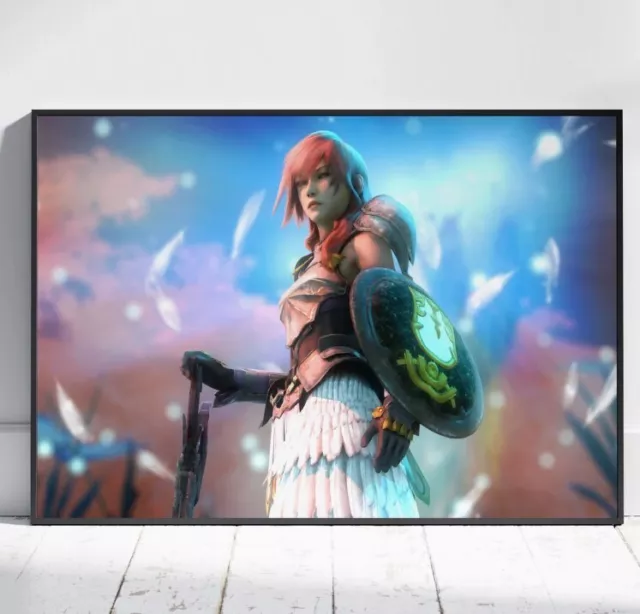 Final Fantasy Poster, Cloud Strife Wall Art, Rolled Print 7 NO FRAMED ...