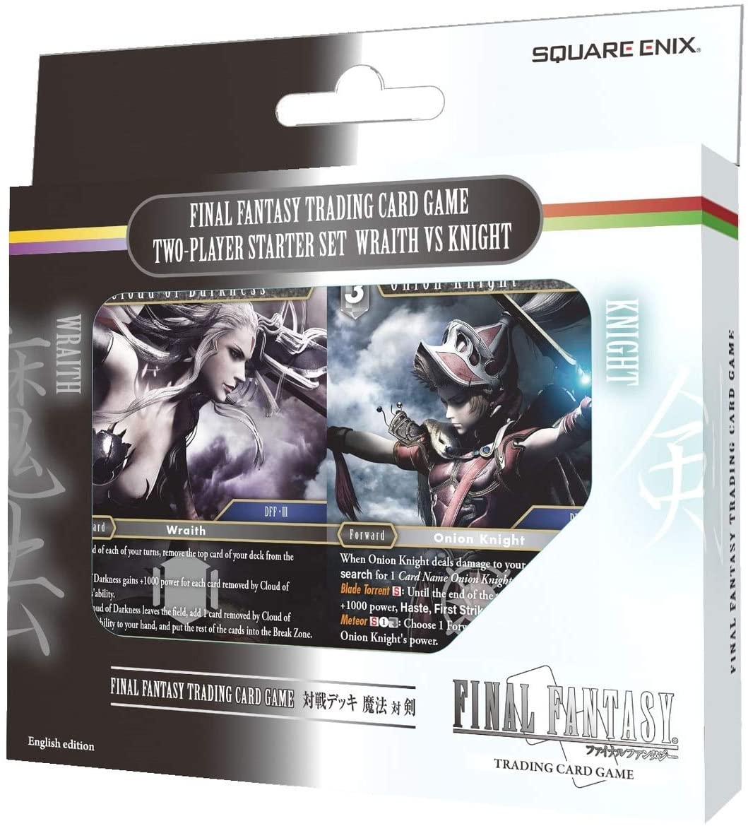 Final Fantasy Trading Card Game: Two-Player Starter Set: Wraith vs. Knight - Walmart.com
